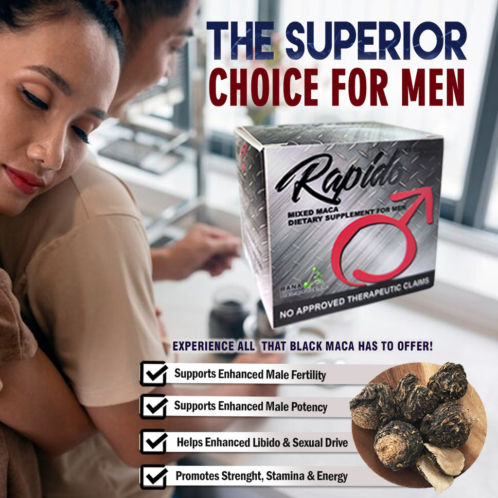 Rapido Mixed Maca Dietary Supplement – RMS Philippines